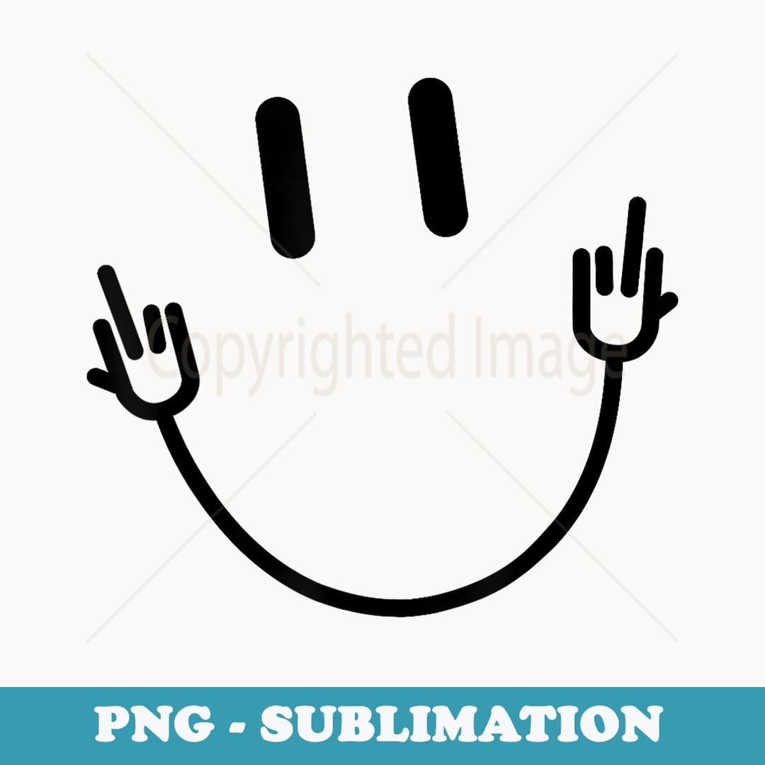 Power Socket Smile Middle Finger Hand Icon Meme Electrician | Inspire ...
