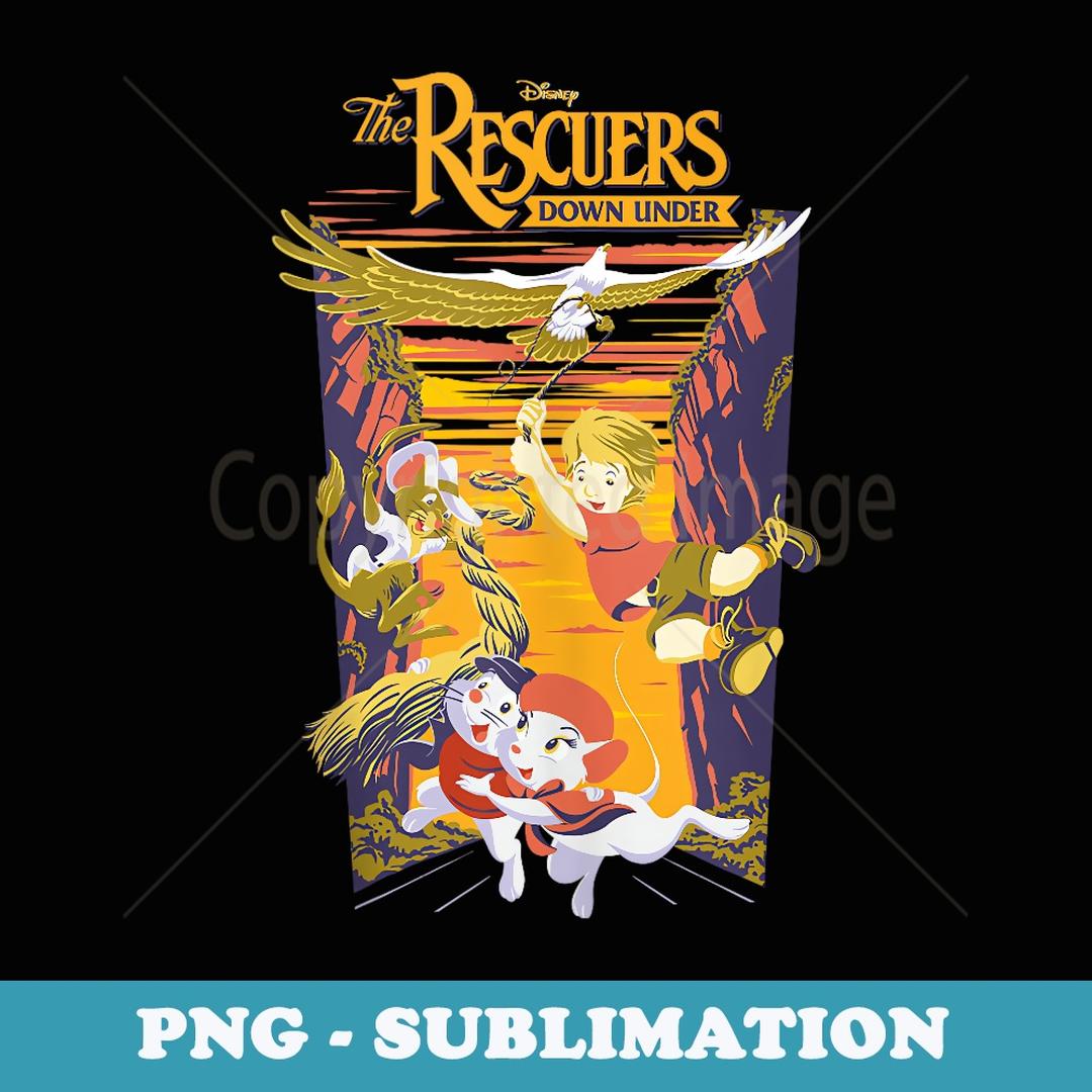 Disney The Rescuers Down Under Group Shot Sunset - PNG Subli | Inspire ...