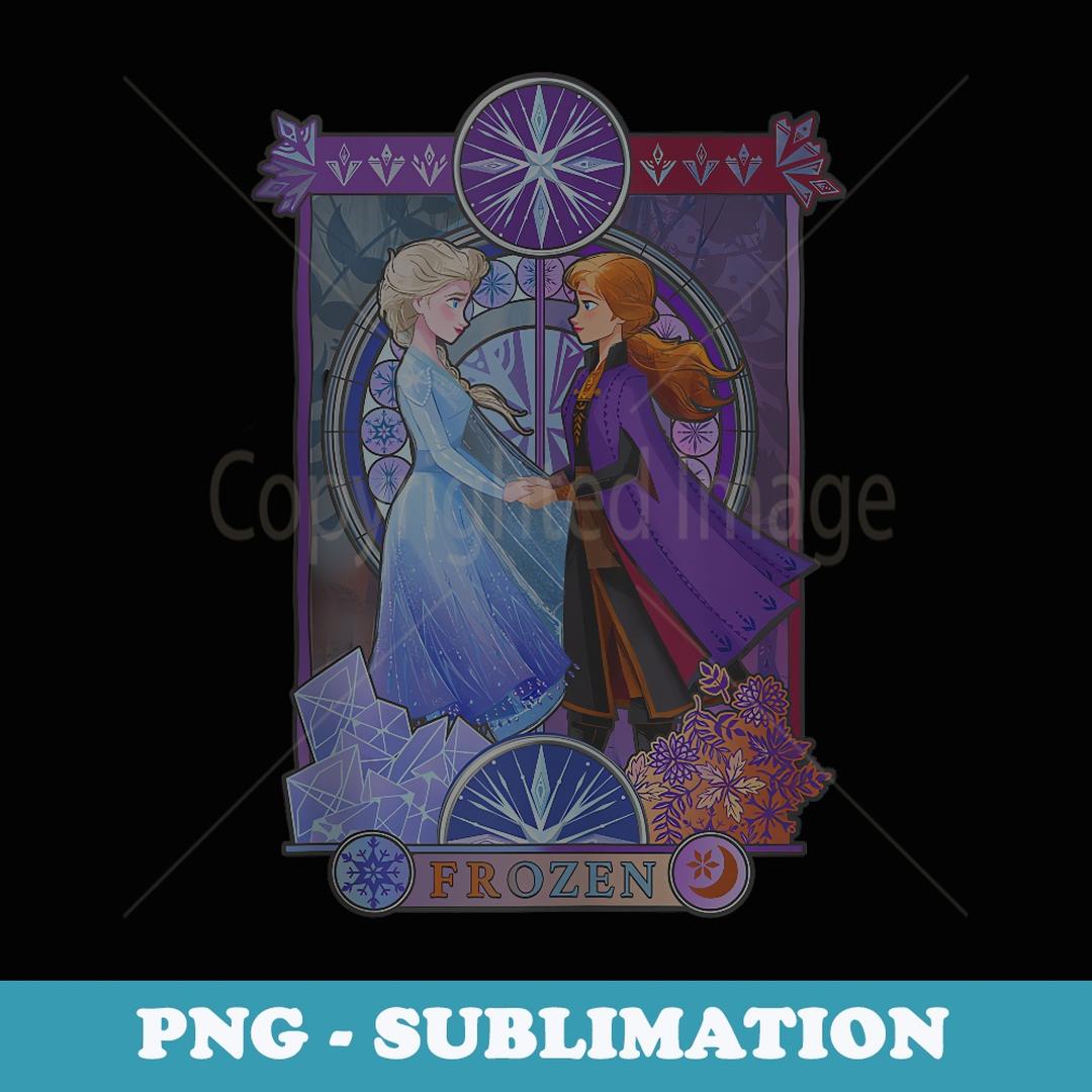 Disney Frozen 2 Elsa Anna Split Geometric - Signature Sublim | Inspire ...