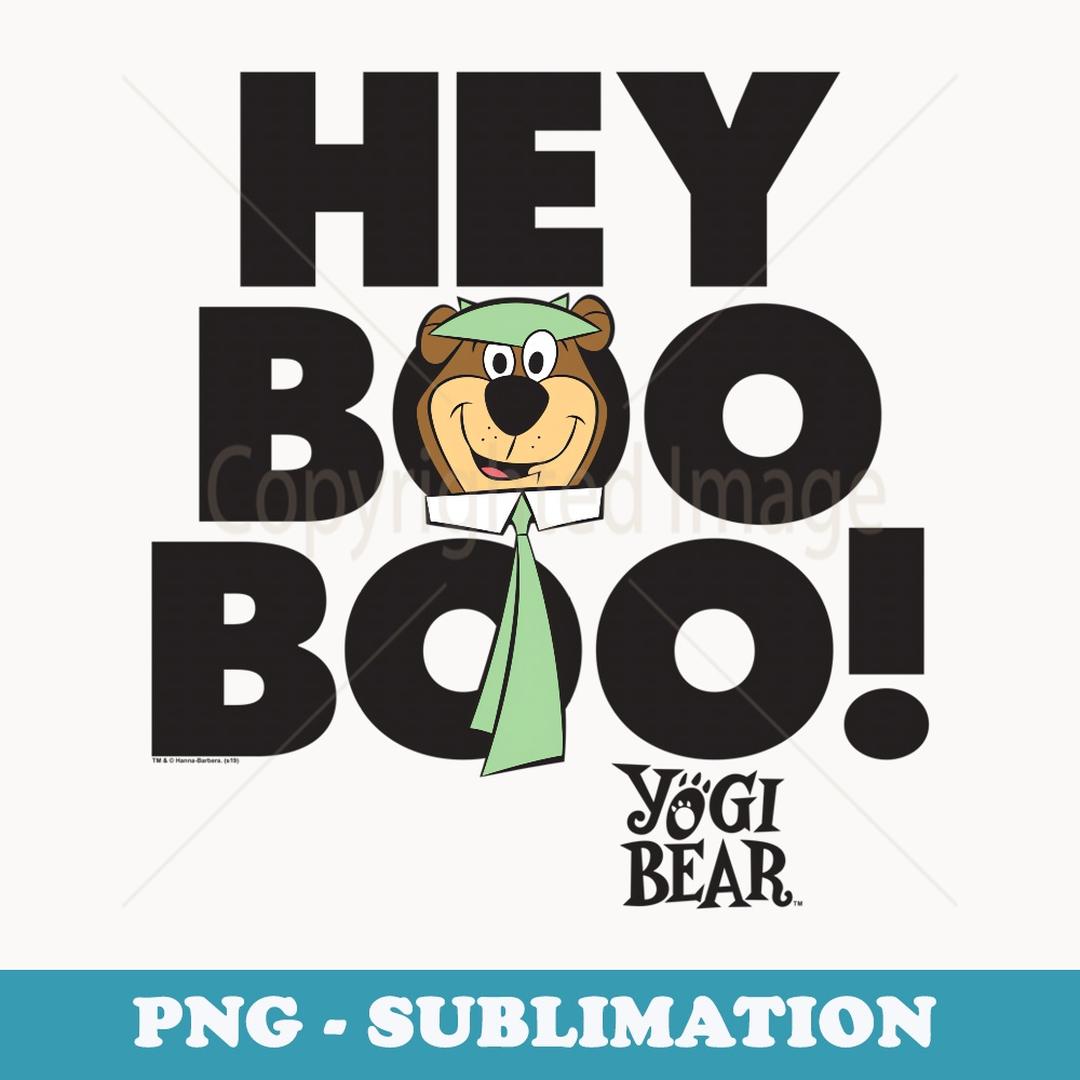 Yogi Bear Hey Boo Boo - Aesthetic Sublimation Digital File | Inspire Uplift