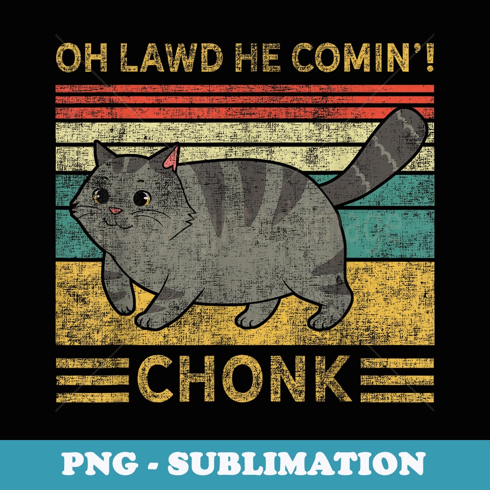 Chonk Cat Scale Meme Funny Retro Style Vintage Cats Memes - | Inspire ...