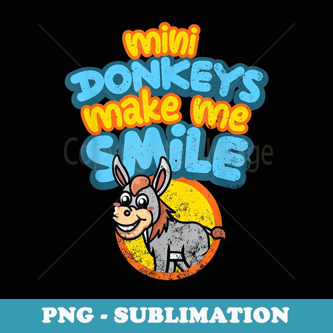 Mini Donkeys Make Me Smile Rancher Farmer Miniature Donkey - | Inspire ...