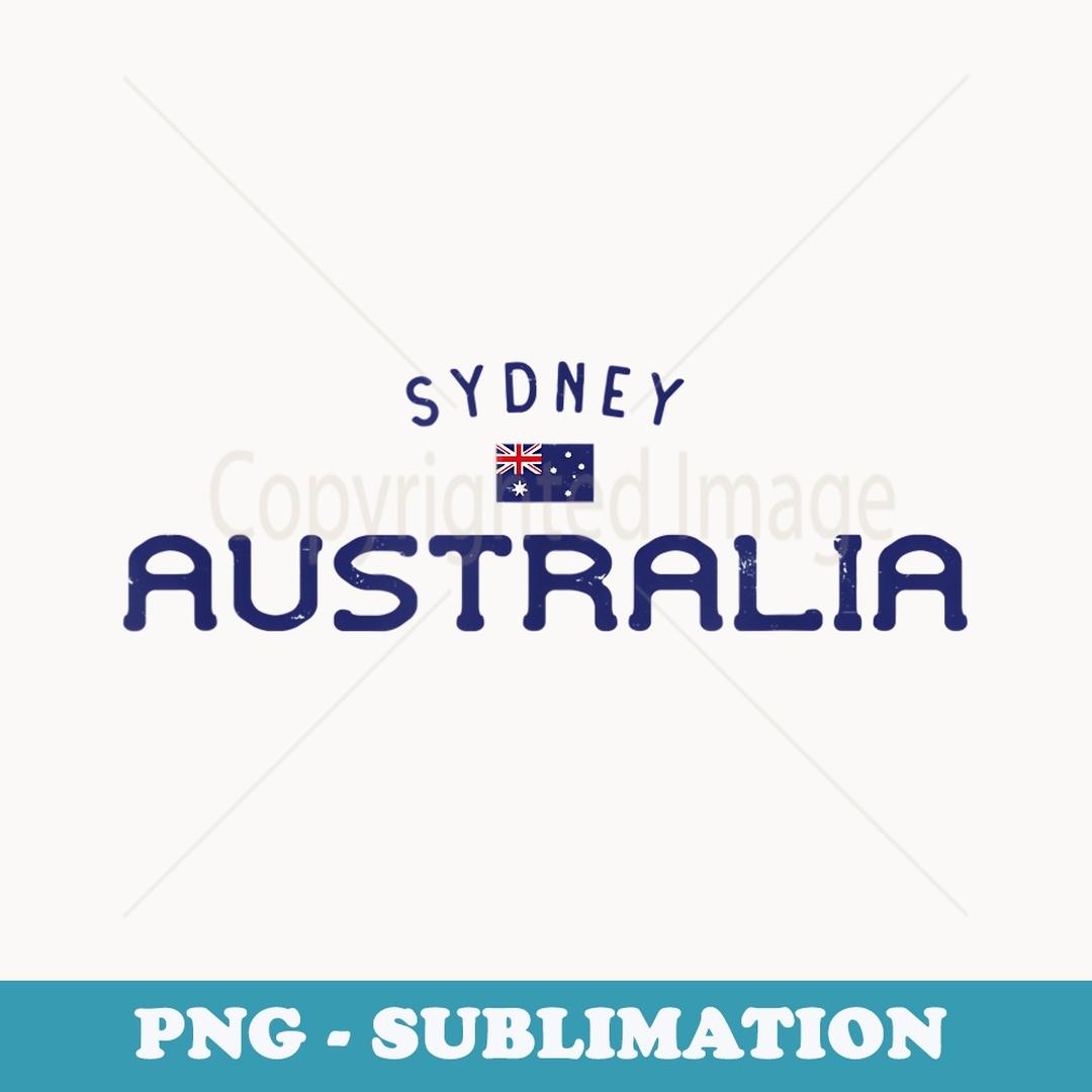 Distressed Sydney Australia With Australian Aussie Flag - PN | Inspire ...