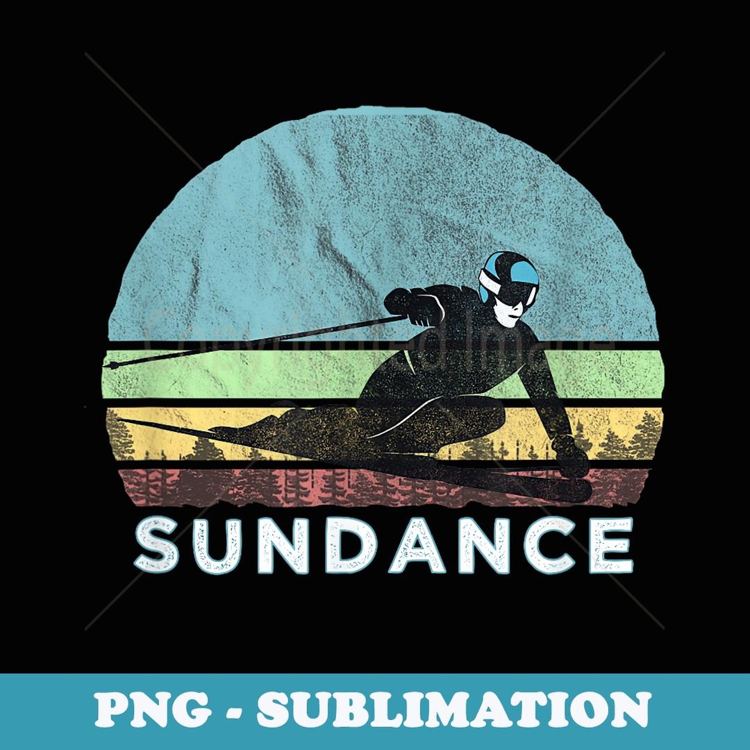 Sundance Ski Illustration Retro Vintage Sundance UT - Instan | Inspire ...