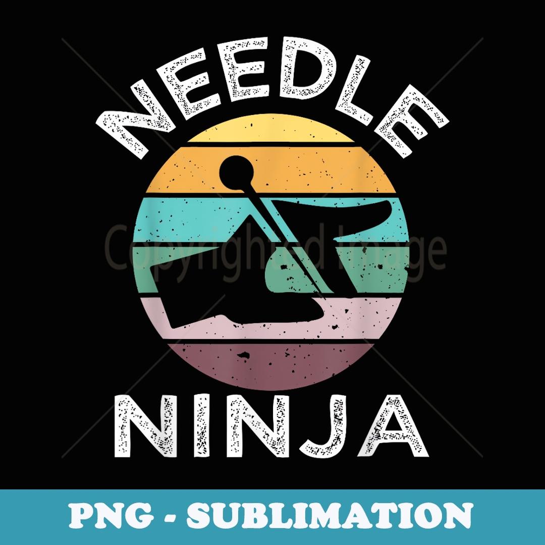 Needle Ninja Acupuncture Vintage Acupuncturist Idea - Sublim | Inspire ...