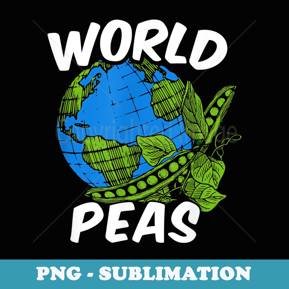 World Peas Pun Funny T Peace on Earth Globe Pea Pods - Speci | Inspire ...
