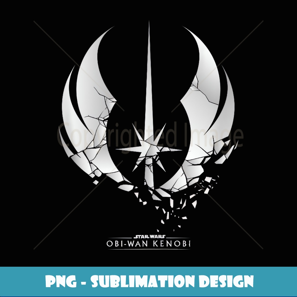 Star Wars ObiWan Kenobi Shattered Jedi Logo - PNG Transparen | Inspire ...