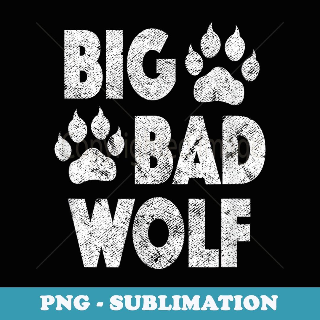 Big Bad Wolf Halloween Costume Paw Print T - PNG Transparent | Inspire ...