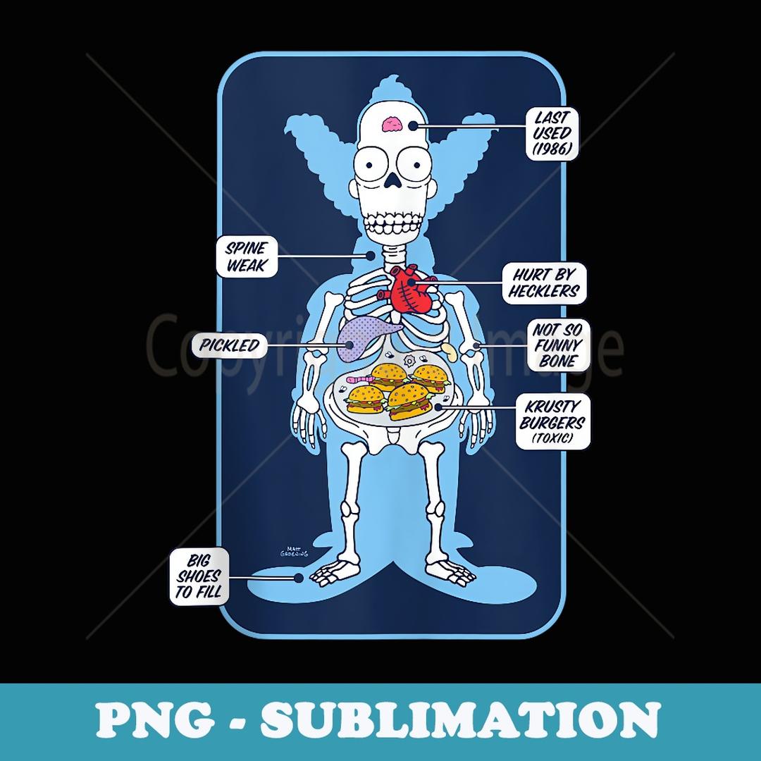 The Simpsons Krusty the Clown X-Ray - Creative Sublimation P | Inspire ...