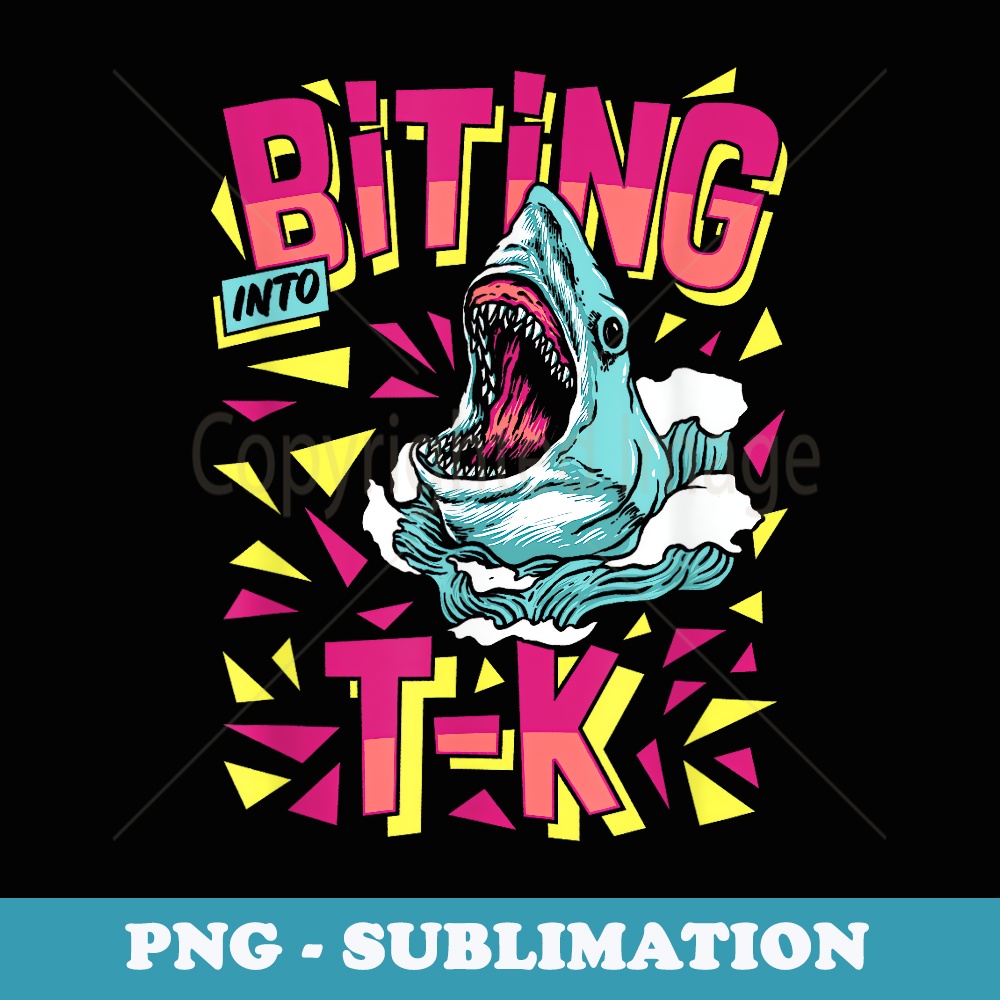 Biting Into TK Shark Back to School - Artistic Sublimation D | Inspire ...