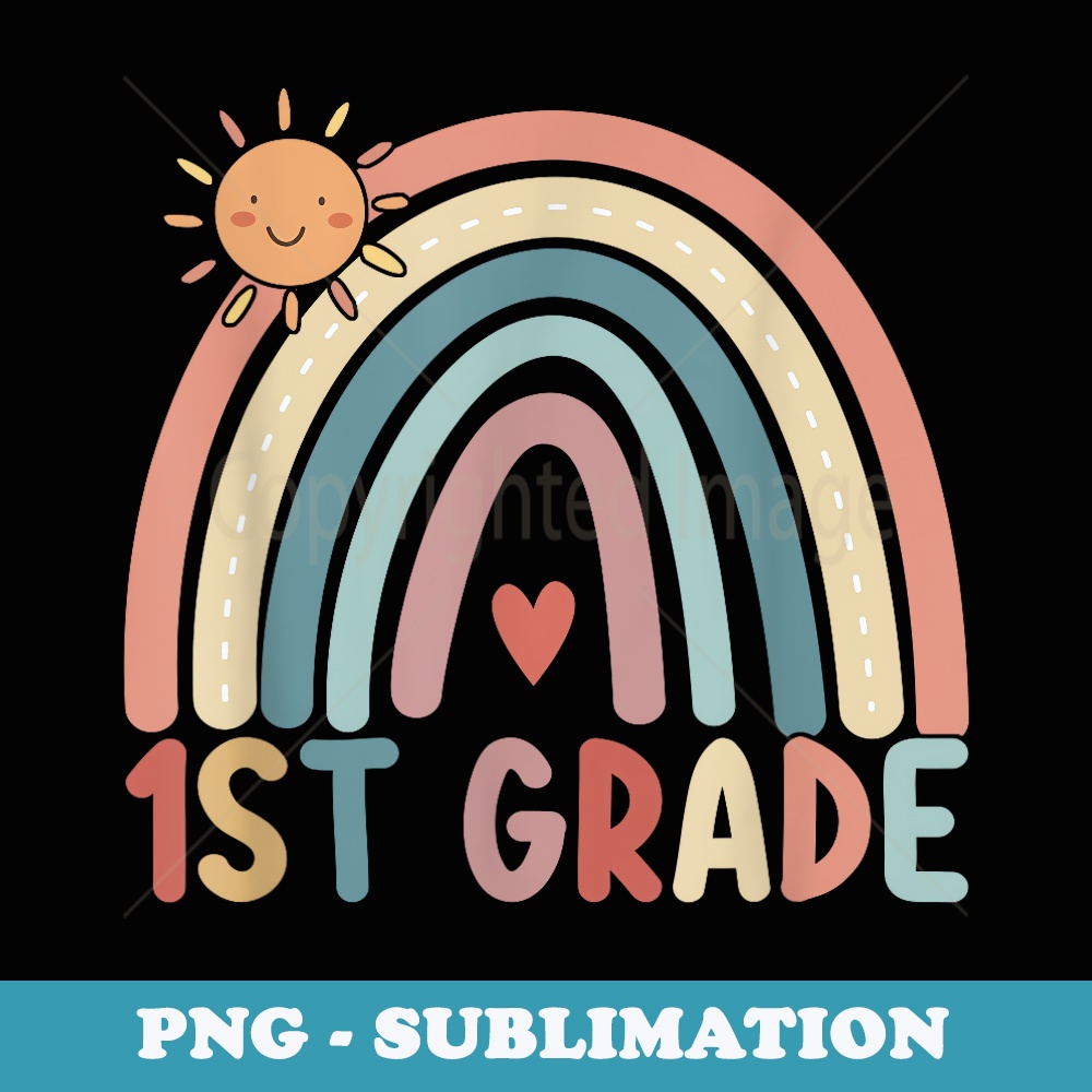 1st Grade Rainbow Team First Grade Teacher Boho Rainbow - Mo | Inspire ...