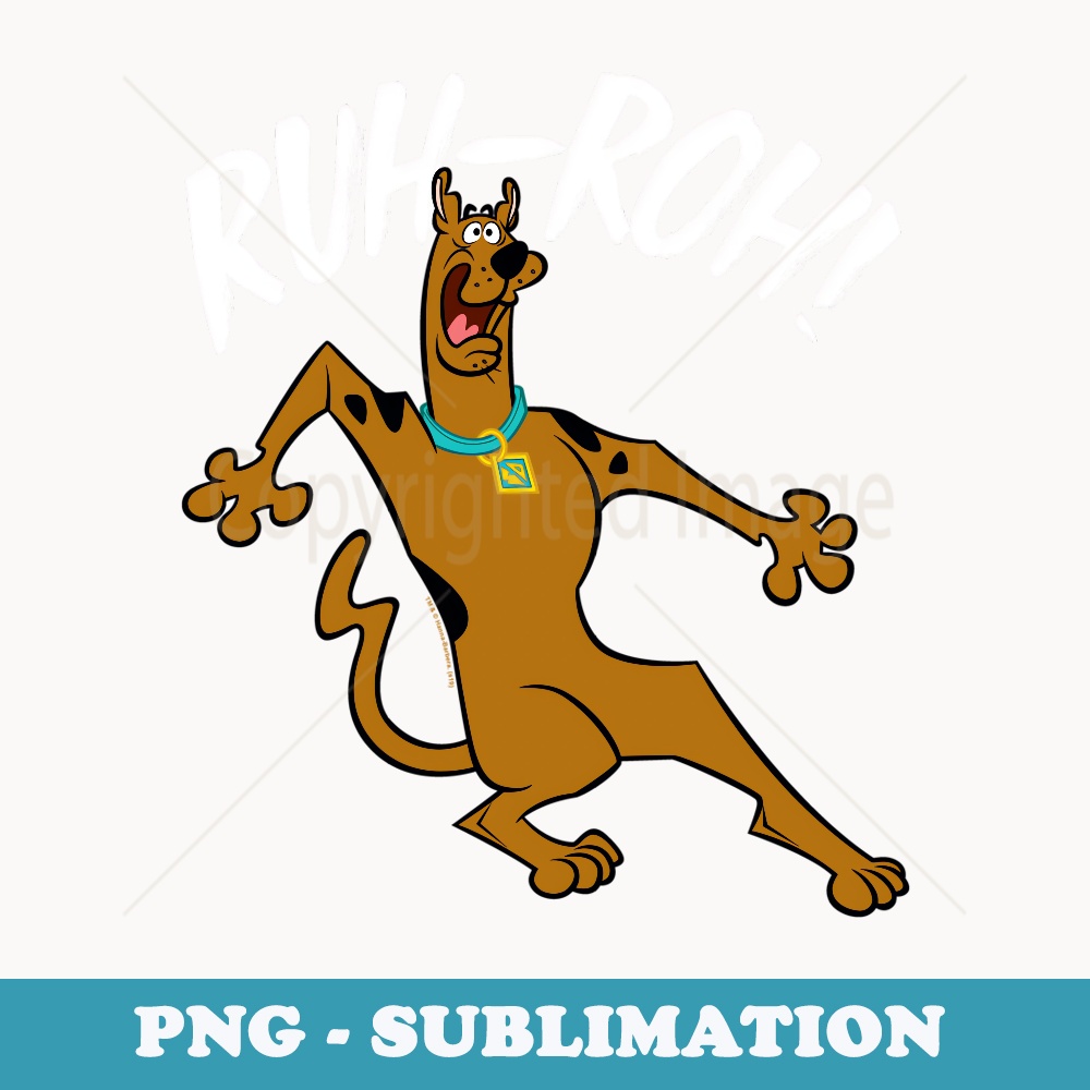 Scooby-Doo Ruh Roh - PNG Transparent Sublimation Design | Inspire Uplift