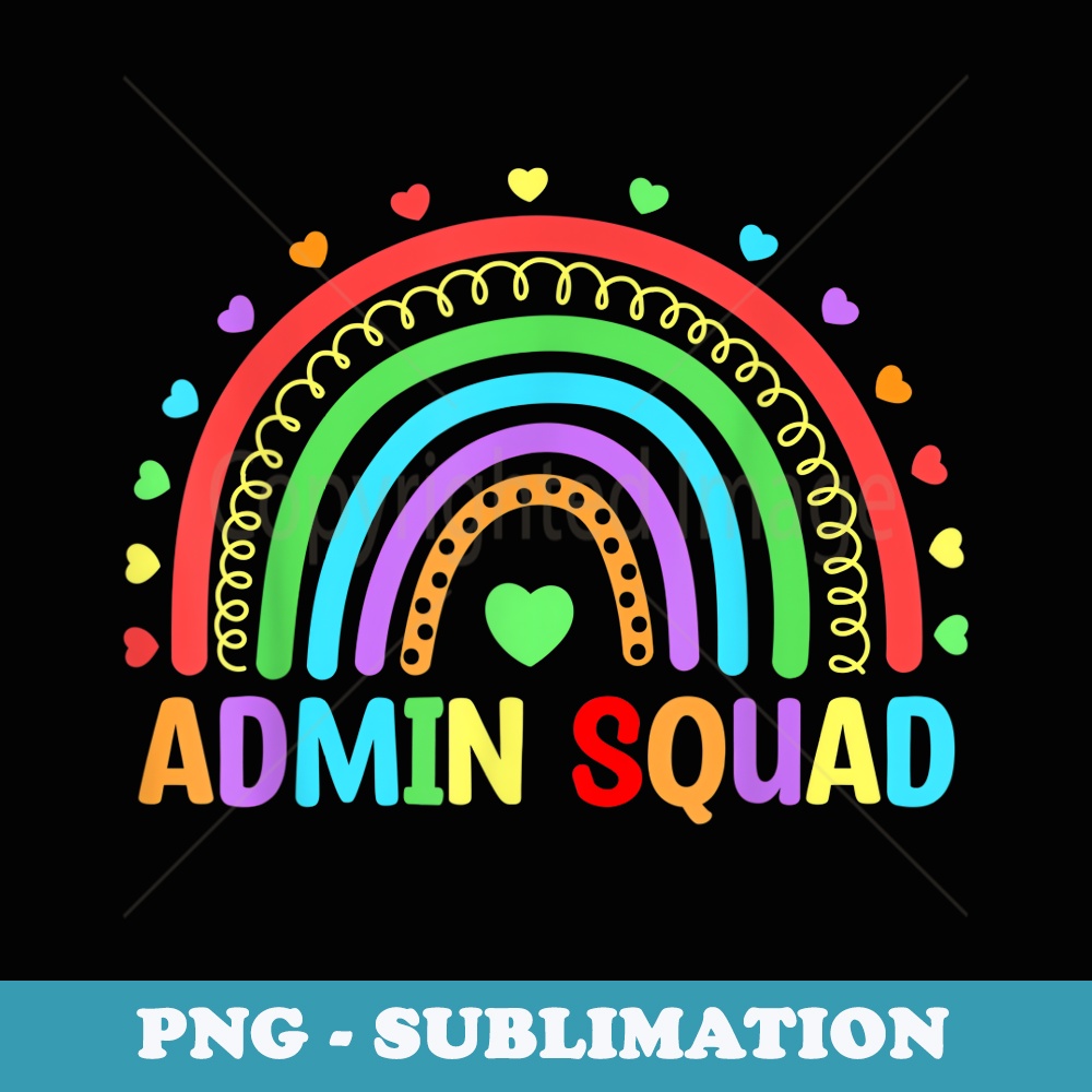 Admin Squad School Rainbow Assistant Principal Administrator | Inspire ...