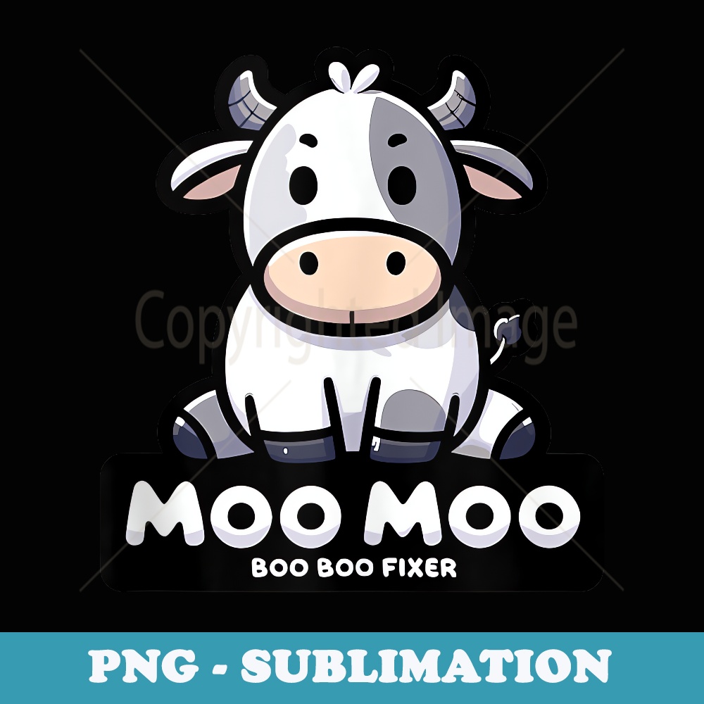 Moo Moo Boo Boo Fixer - Cool Cow Humor For Farm Veterinary | Inspire Uplift