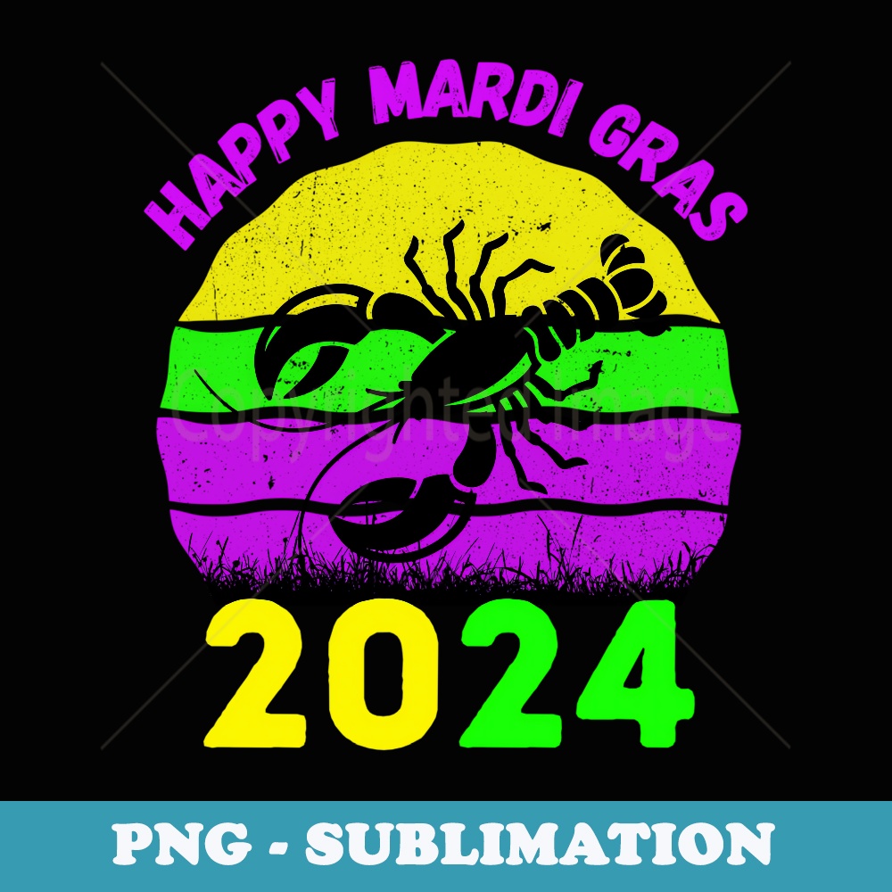 Happy Mardi Gras 2024 Funny Fat Tuesday Party Crawfish - Ins | Inspire ...