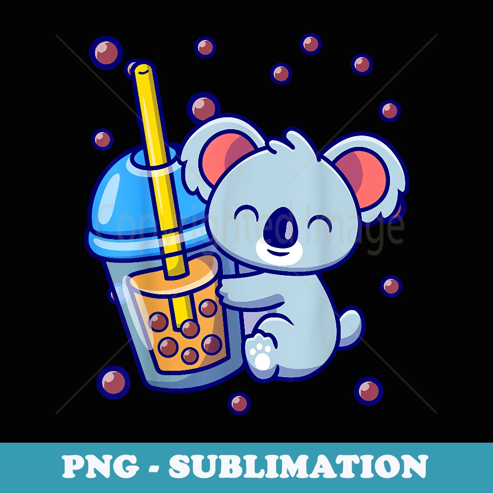 Koala Blue Boba Tea Bubble Tea Milk Koala Bear Japanese - In | Inspire ...
