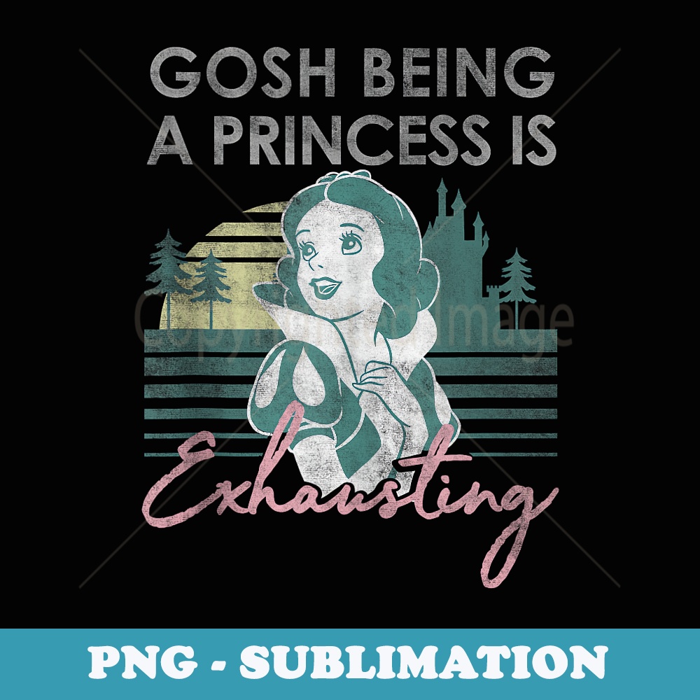 Disney Snow White Gosh Being A Princess Is Exhausting - Prem | Inspire ...