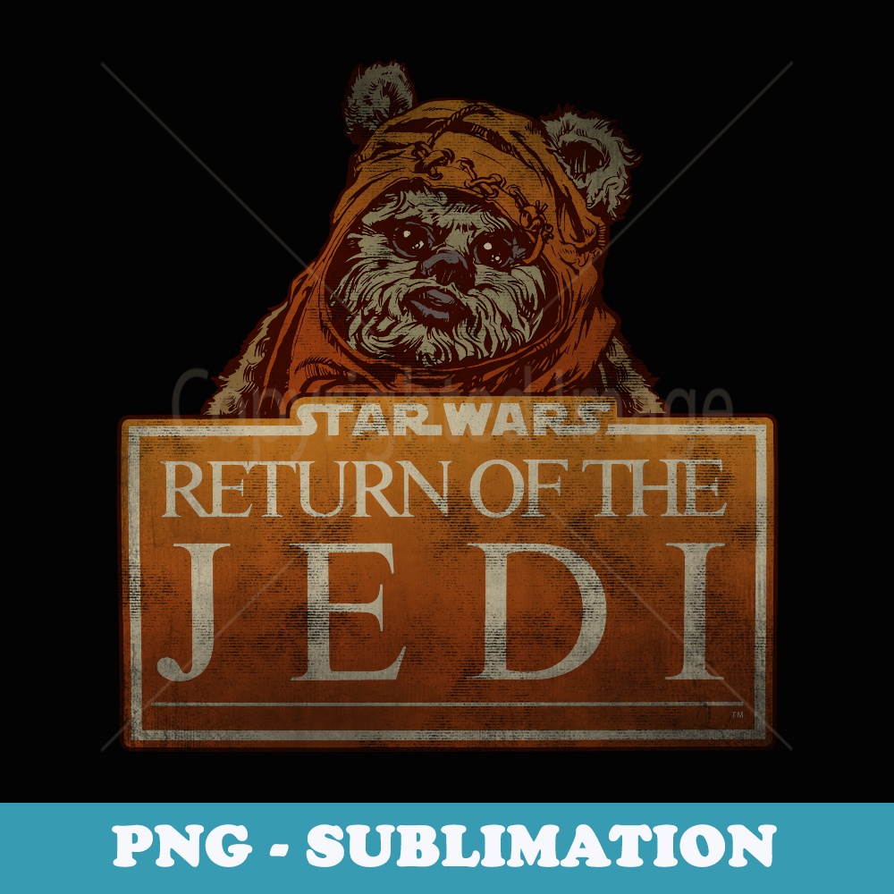 Star Wars Ewok The Return Of The Jedi Portrait - Decorative | Inspire ...
