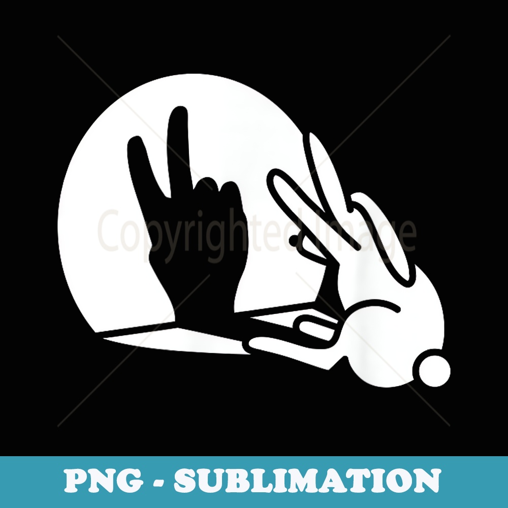 Rabbit shadow hand funny peace sign hippie Easter bunny - Vi | Inspire ...