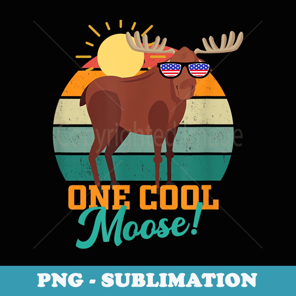 Moose s National moose Day USA flag men women kids - Special | Inspire ...