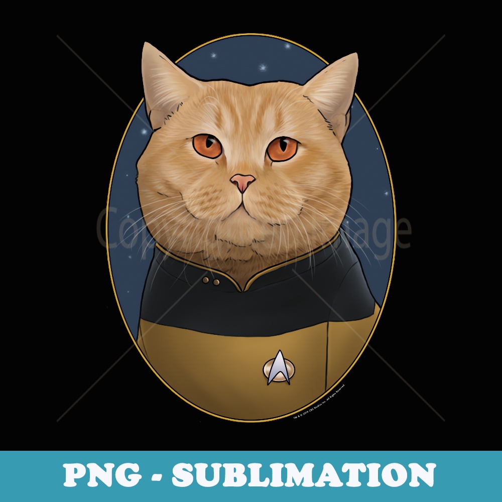 Star Trek The Next Generation Miles OBrien Cat Portrait - St | Inspire ...