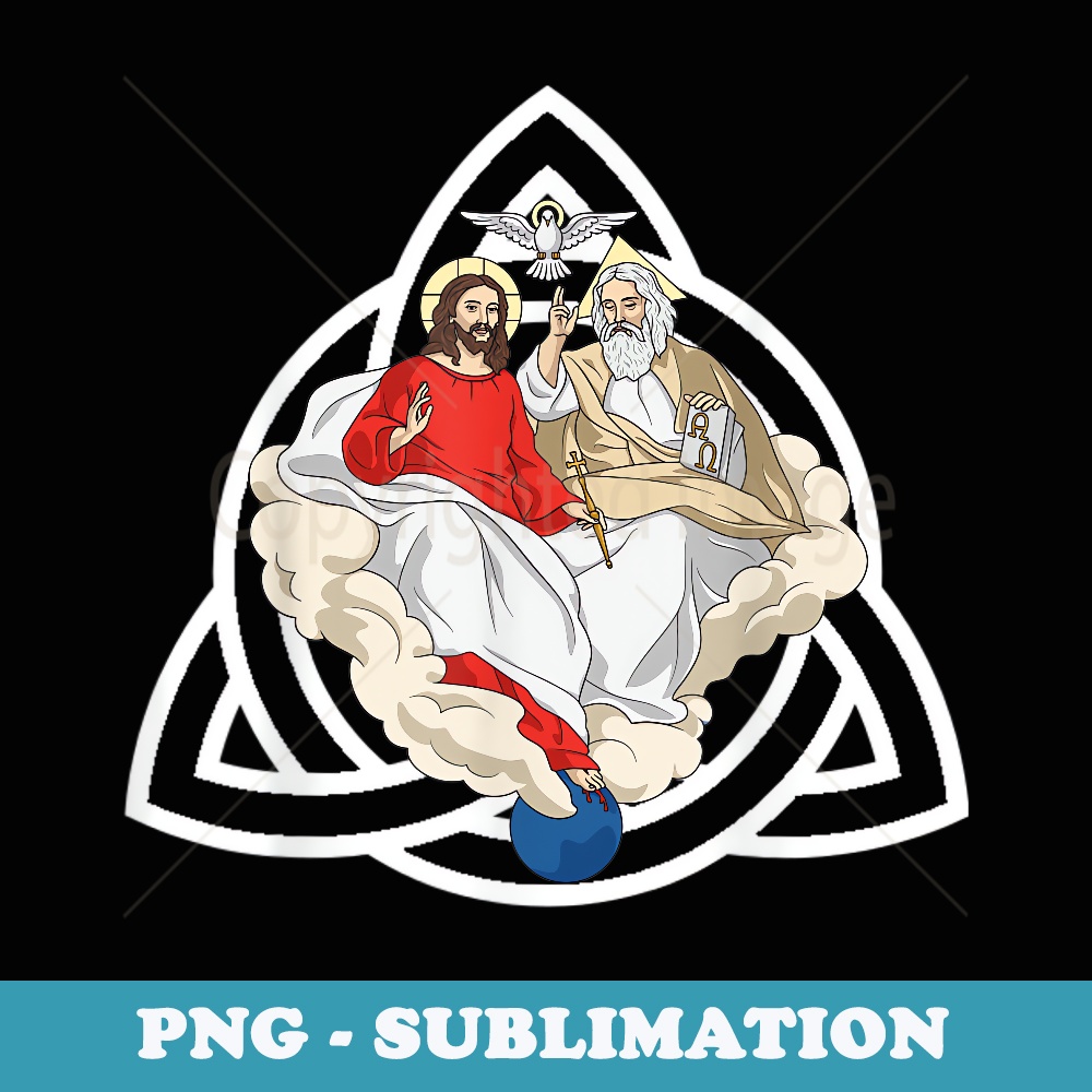 Holy Trinity Father Son and Holy Spirit Catholic - Aesthetic | Inspire ...