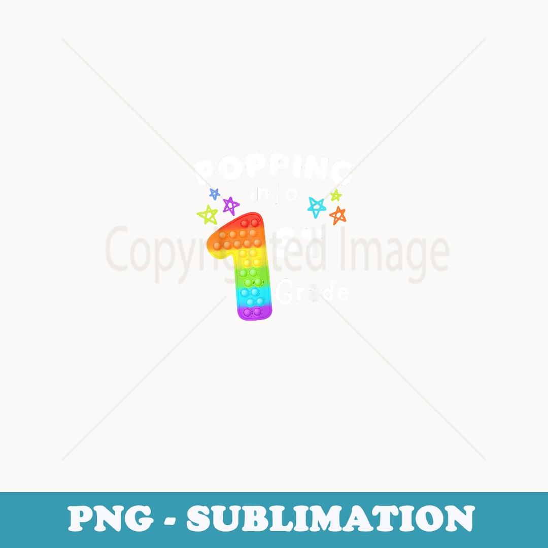 Popping Into First Grade Back To School 1st Grade Fidget Toy | Inspire ...