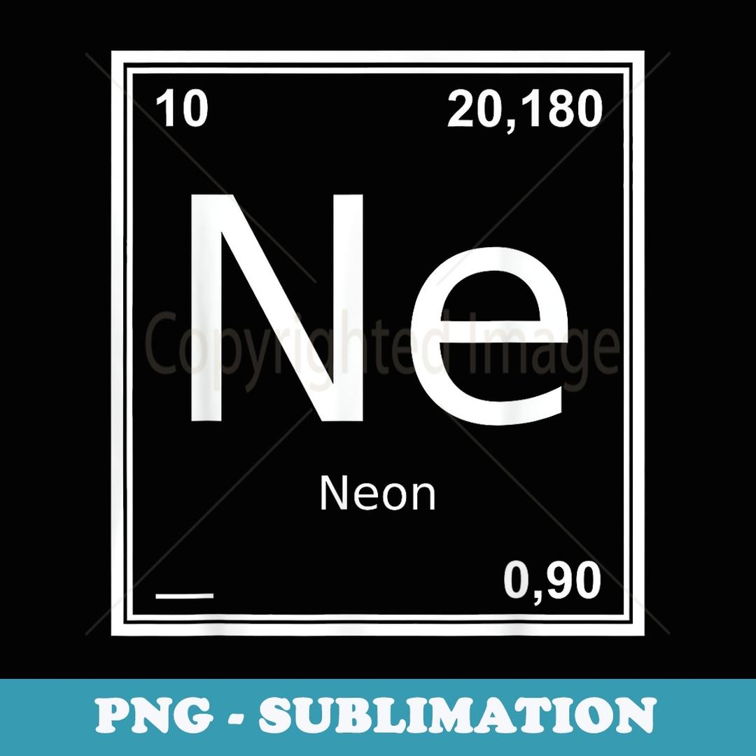 Chemical symbol for neon costume - Artistic Sublimation Digi | Inspire ...