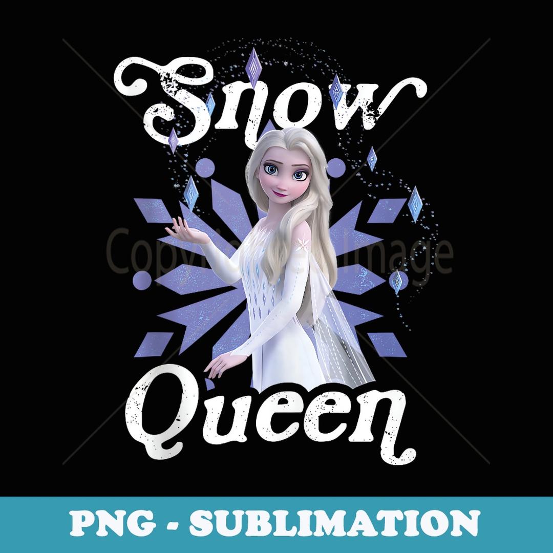 Disney Frozen 2 Elsa Snow Queen Portrait - Sublimation PNG F | Inspire ...