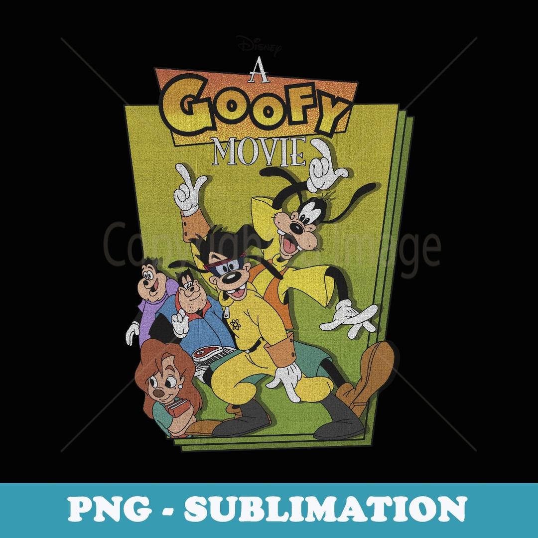 Disney A Goofy Movie Max Powerline Dance Logo - Retro PNG Su | Inspire ...