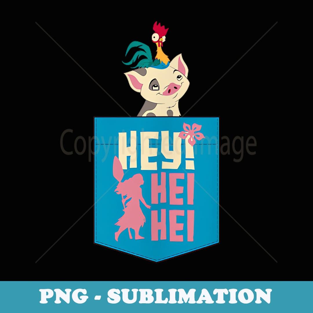 Disney Moana Pua Hey Hei Hei - High-Resolution PNG Sublimati | Inspire ...