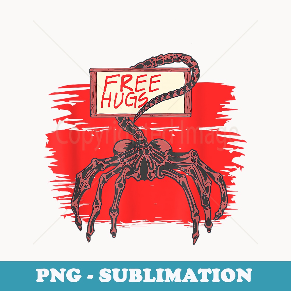 Funny Free Alien Hug - High-Resolution PNG Sublimation File | Inspire ...