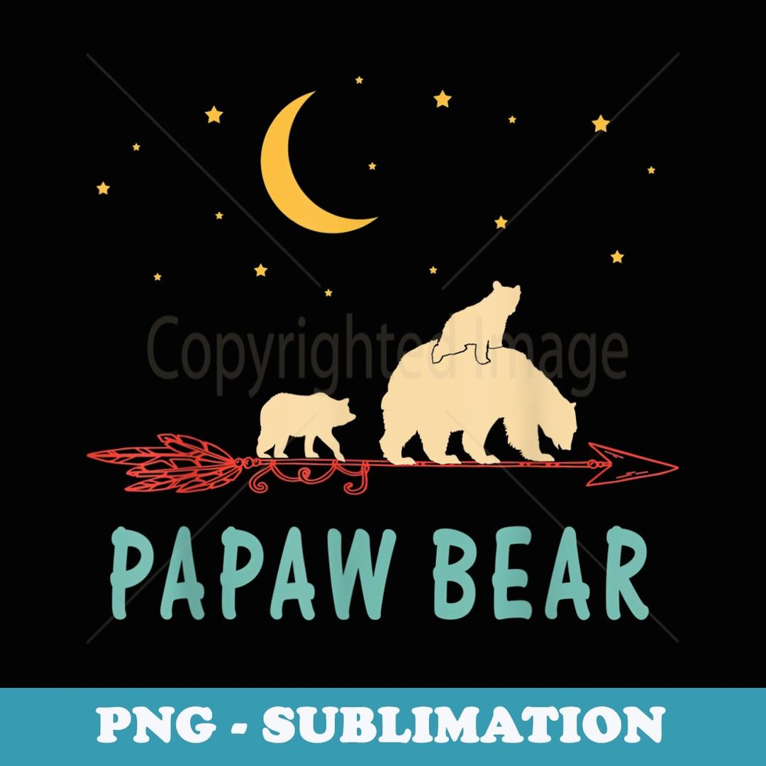 Papaw Bear with 2 Cubs Twice Blessed Papaw Bear - Sublimatio | Inspire ...