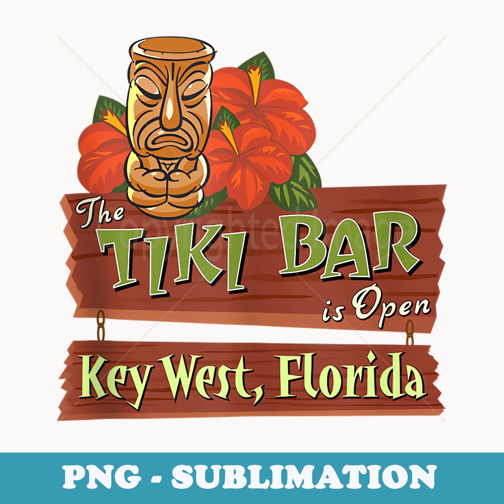 Key West Florida Tiki Bar - PNG Sublimation Digital Download | Inspire ...