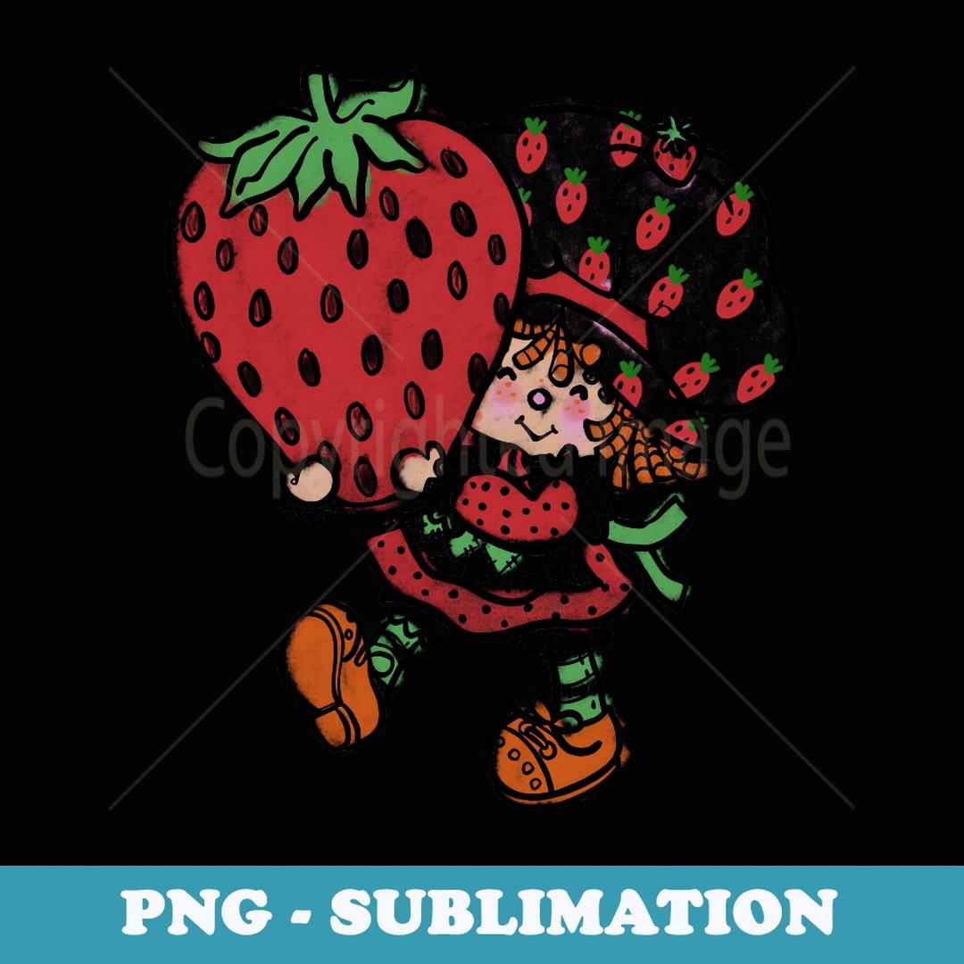 Strawberry Shortcake Mighty Cute Vintage Strawberry Sketch - | Inspire ...