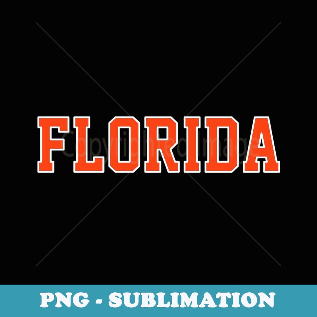 Vintage Florida Men Florida Retro Orange - Premium PNG Subli | Inspire ...