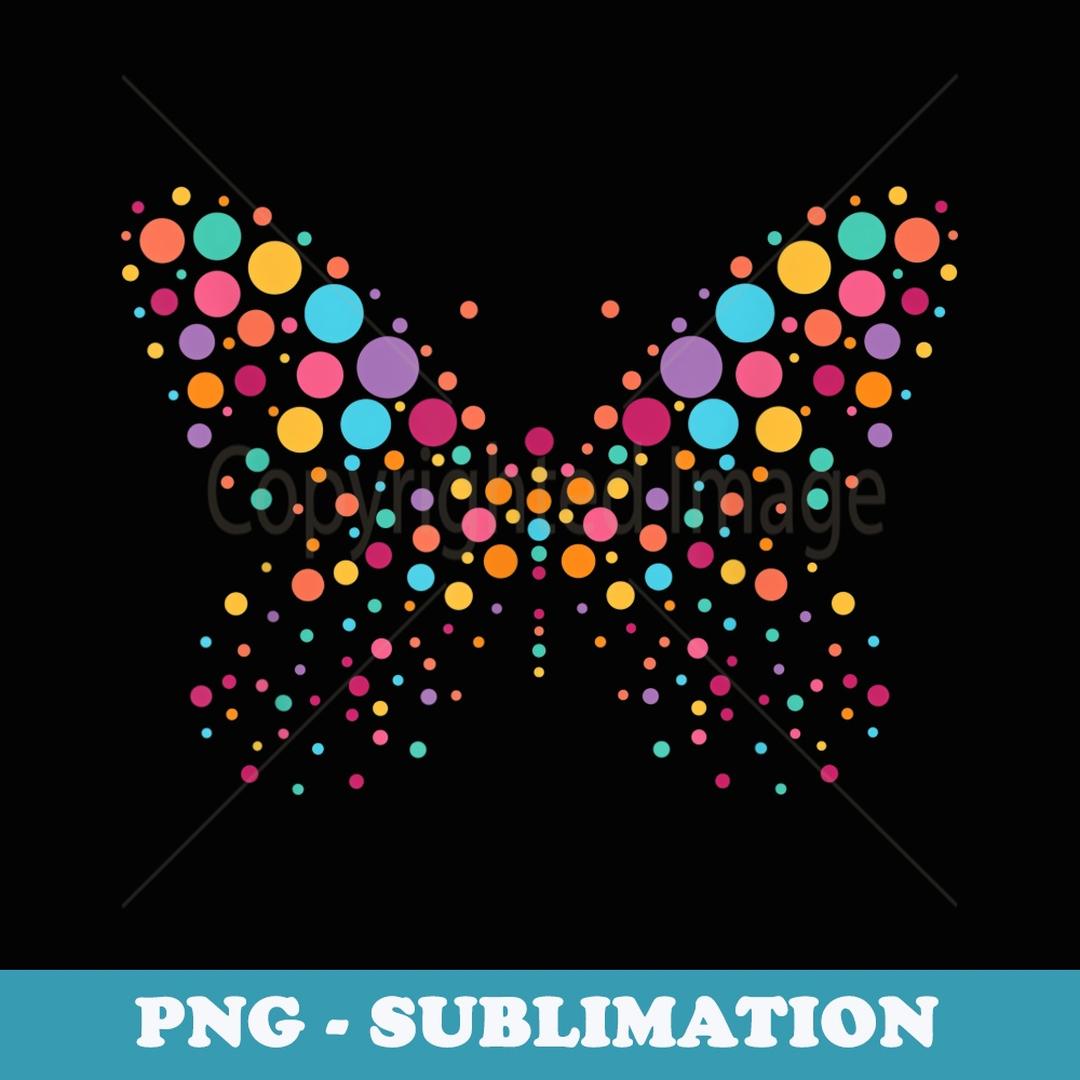 Polka Dot Day Butterfly International Dot Day - PNG Sublimat | Inspire ...