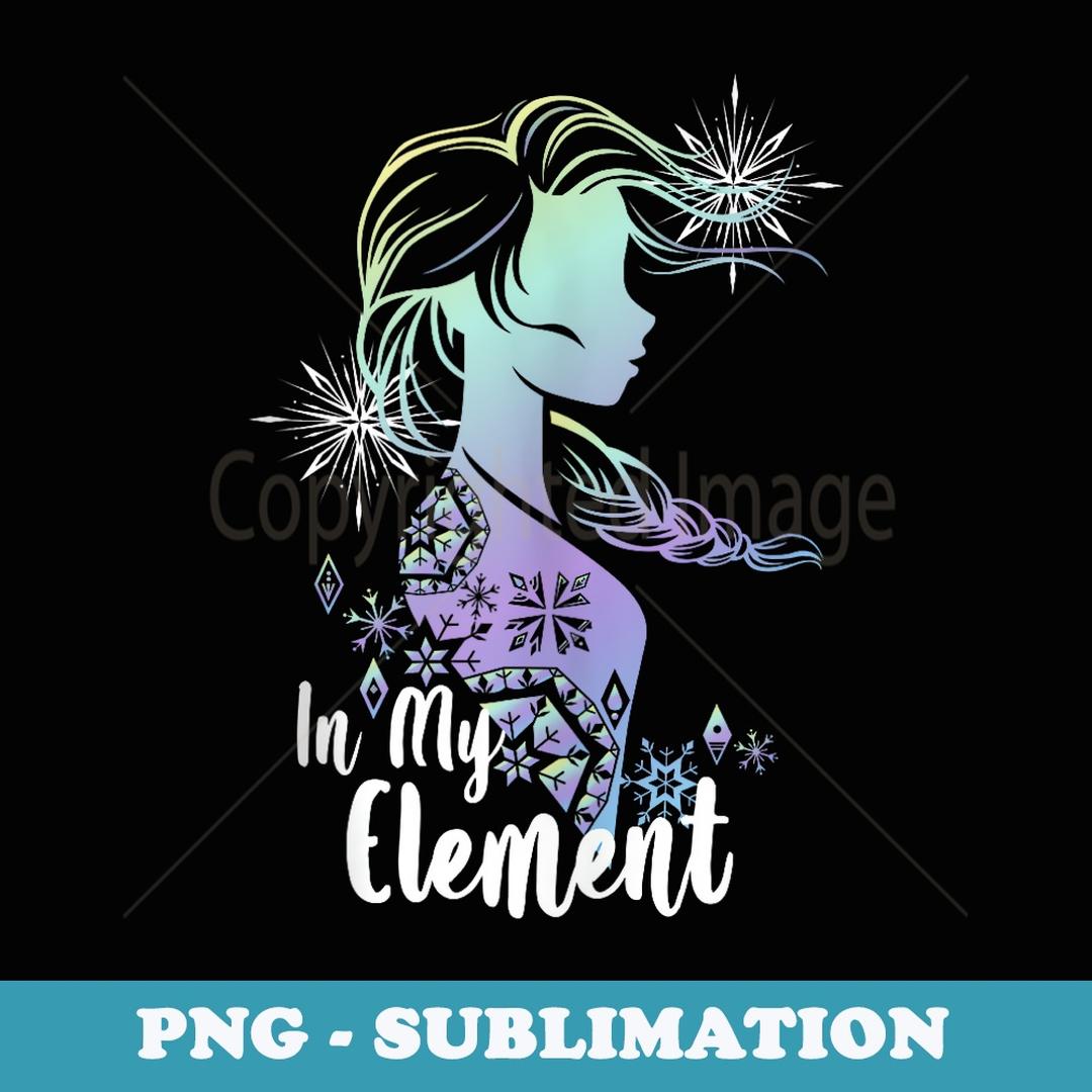 Disney Frozen 2 In My Element Elsa Aurora Silhouette - Creat | Inspire ...
