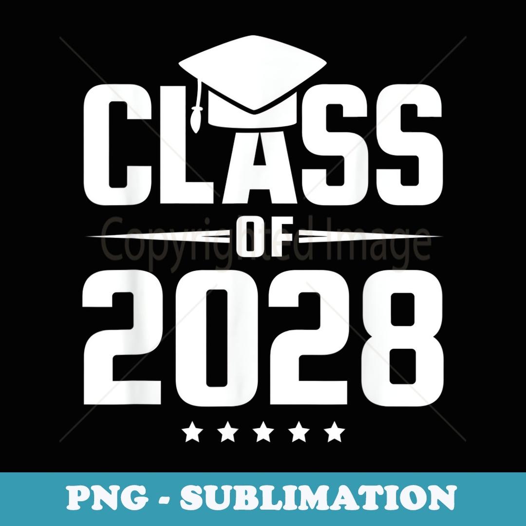 First Day of School Class of 2028 Future Graduate - Artistic | Inspire ...