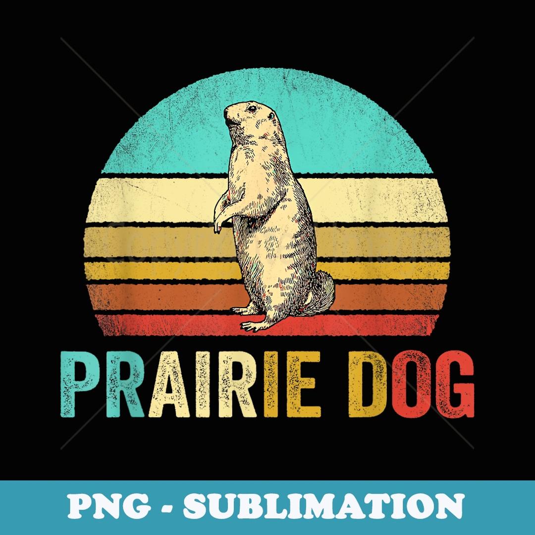 Vintage Prairie Dog Sunset - Artistic Sublimation Digital Fi | Inspire ...