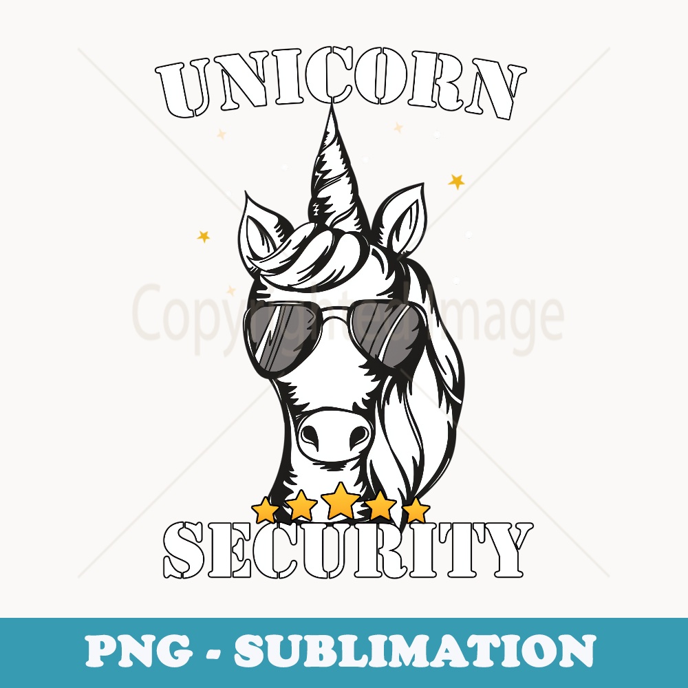 Unicorn Security Funny Unicorn Security - PNG Transparent Su | Inspire Uplift