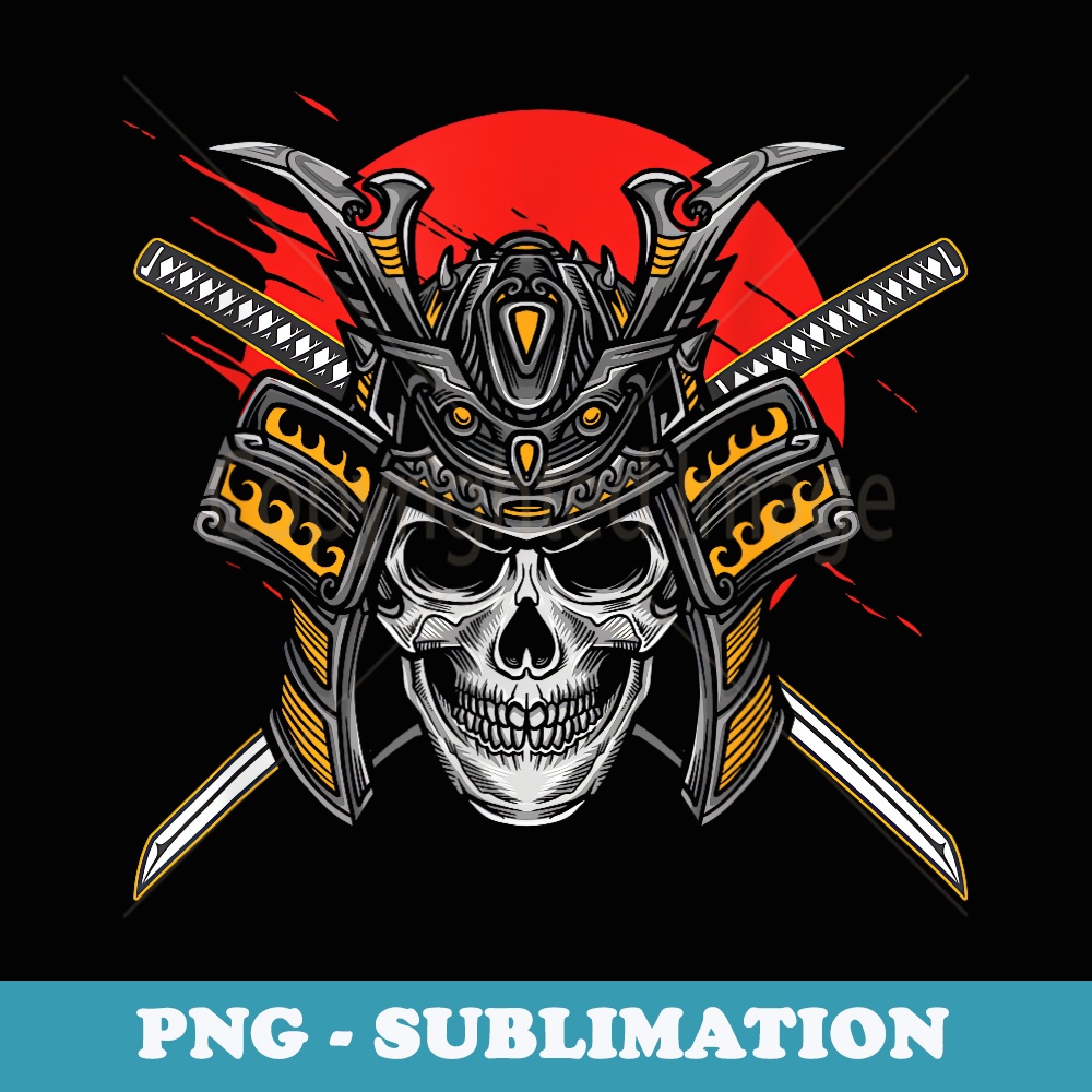 Japanese Samurai Skull Fighter Warrior Sinobi Martial Arts - | Inspire ...