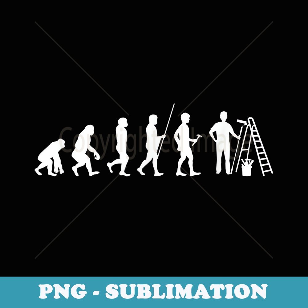 House Painter Evolution Painting Artist Craftsman Decorator | Inspire ...