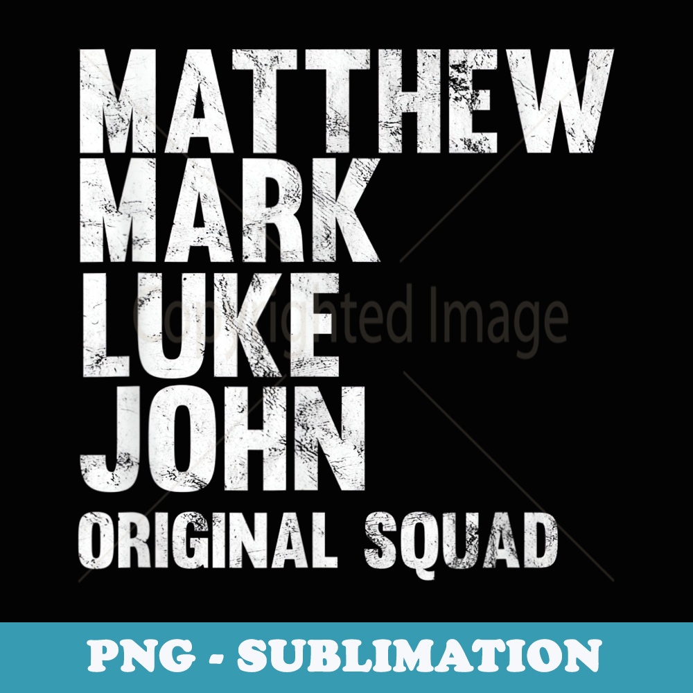 Matthew Mark Luke John Original Squad Disciples - High-Resol | Inspire ...