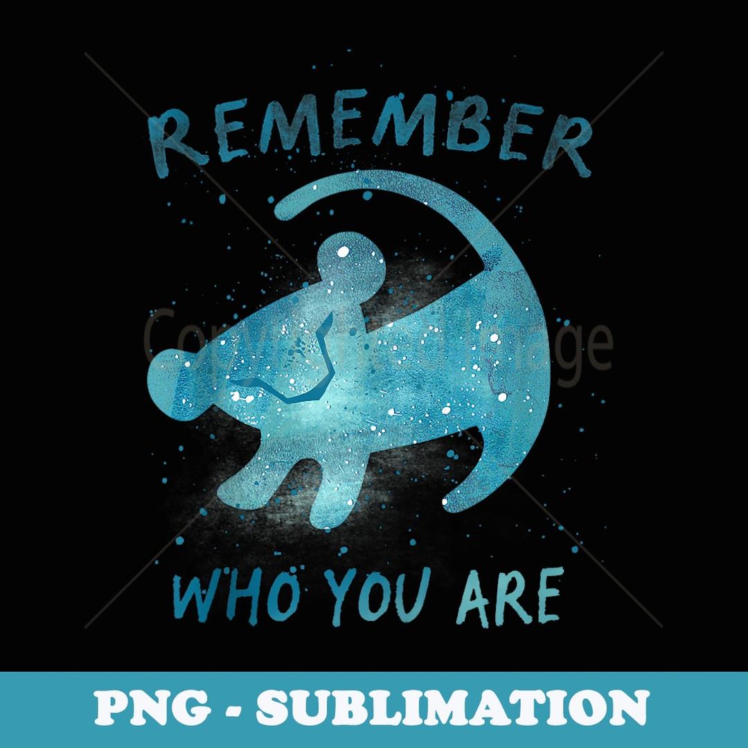 Disney The Lion King Simba Remember Who You Are Splatter - I | Inspire ...