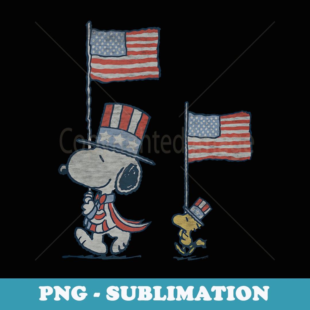 Peanuts Snoopy Independence Day Woodstock March - Sublimatio | Inspire ...