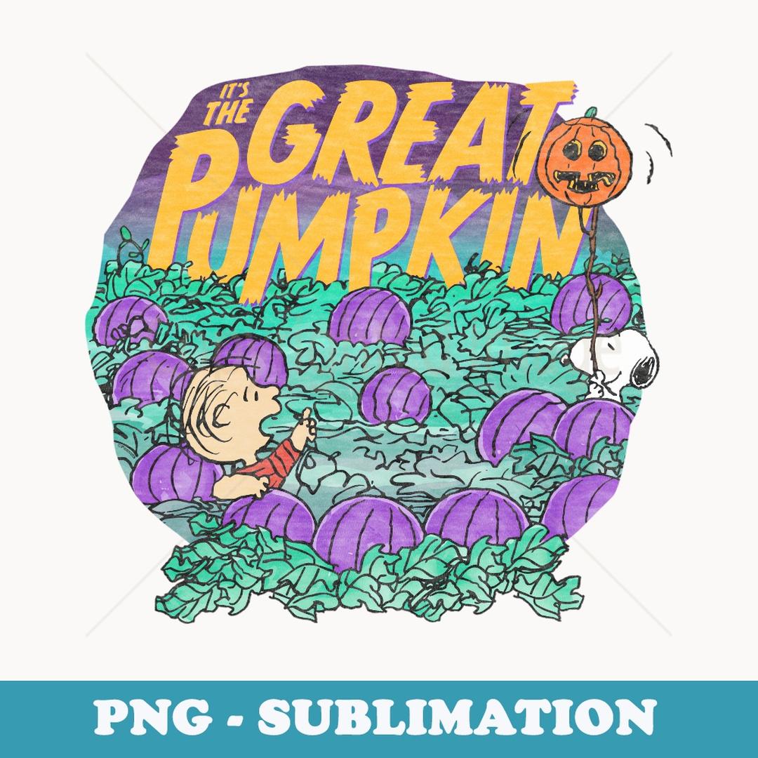 Peanuts Halloween Linus Snoopy Great Pumpkin - Decorative Su | Inspire ...