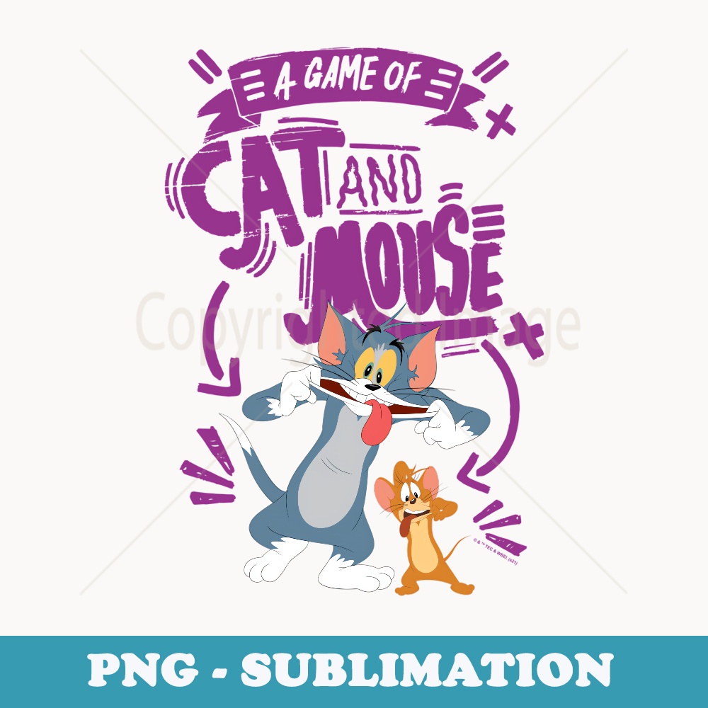 Tom & Jerry Movie Cat and Mouse - Signature Sublimation PNG | Inspire ...