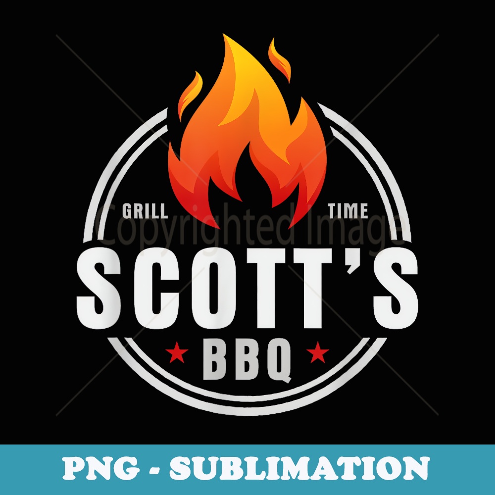 Mens Scotts BBQ - Trendy Sublimation Digital Download | Inspire Uplift