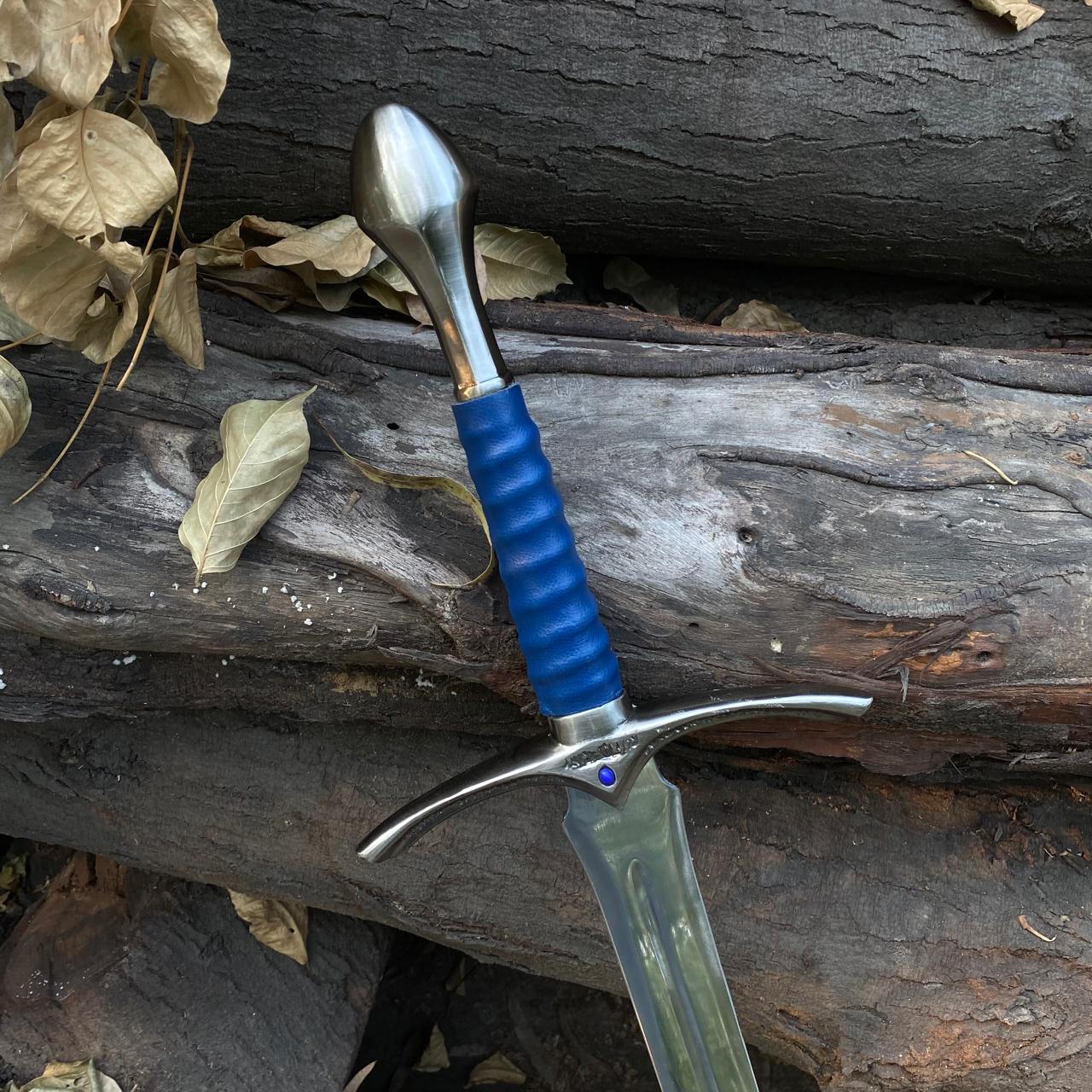 Blue Glamdring Replica sword of Gandalf Sword Replica/ Medie | Inspire ...